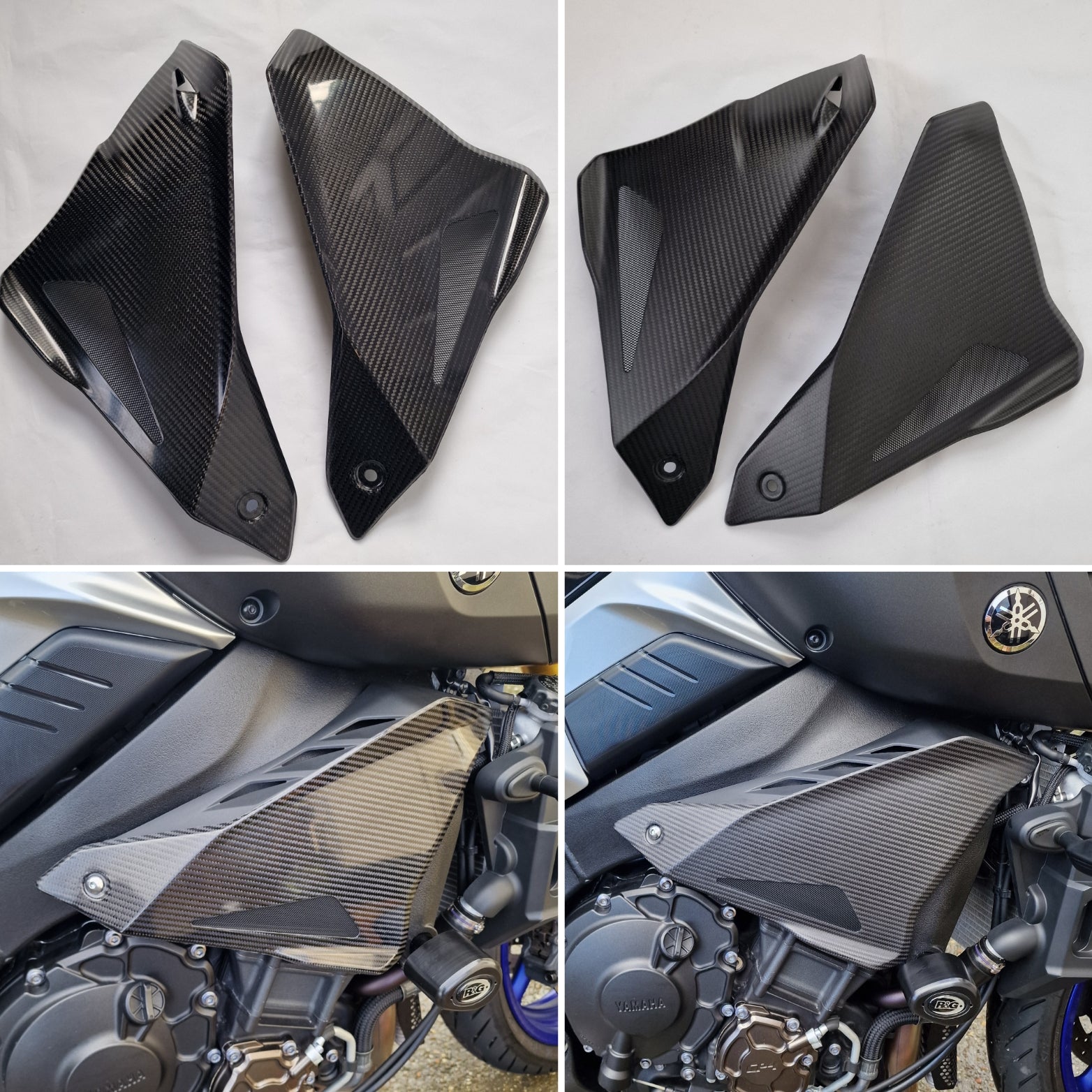 Yamaha MT10 Carbon Fibre Side Panels (2016-2021) GEN 1 – Century Carbon