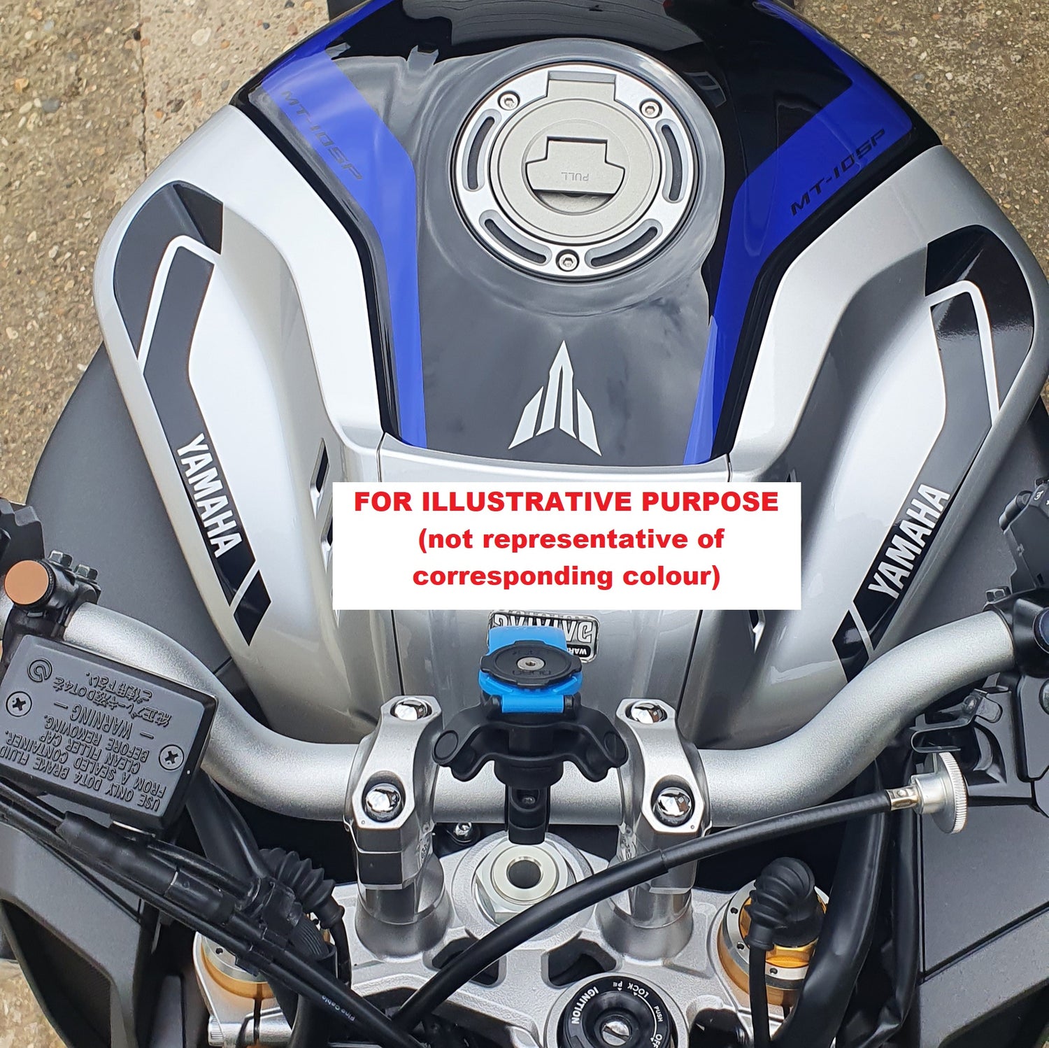 Yamaha MT10 Tank Decals - RED – Century Carbon